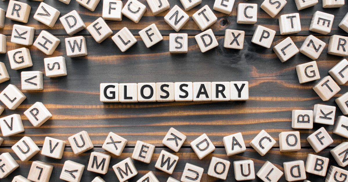 Property tax glossary of terms