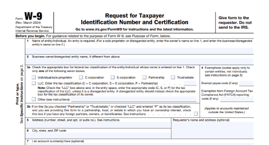 W-9 forms: what are they and who needs them in 2026 - Avalara